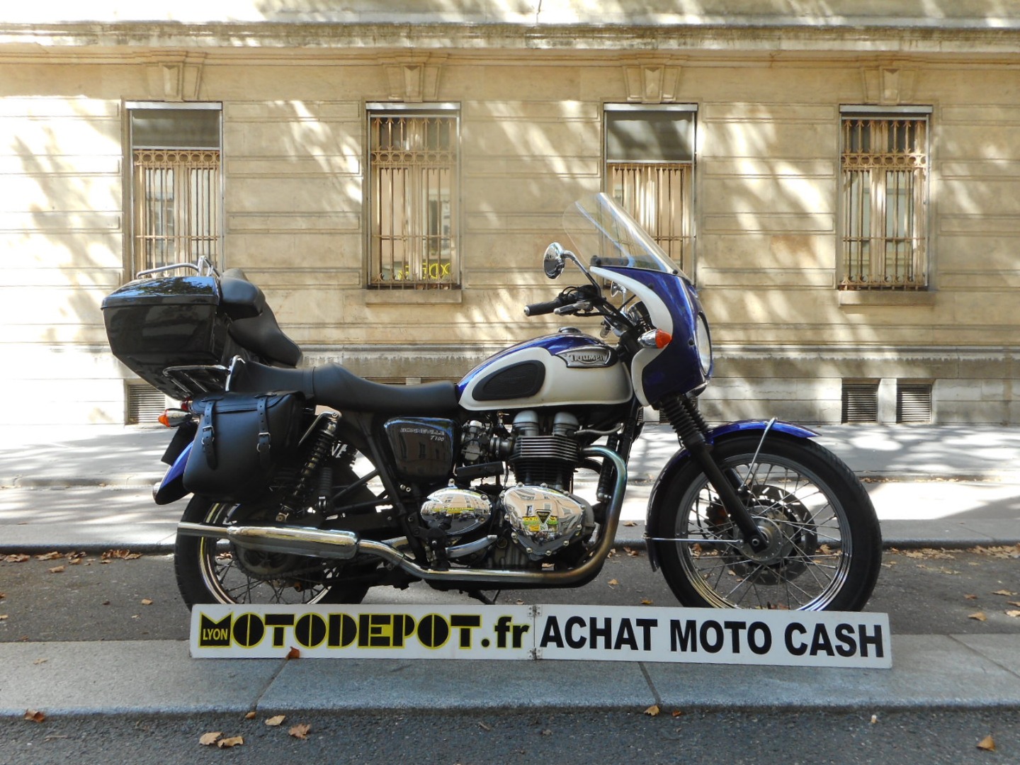 Moto depot : Motos d’occasion collection triumph, BONNEVILLE T100 900 TRIUMPH